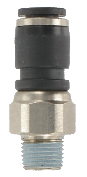 Rotary joints with push-in connections MALE STRAIGHT ROTARY FITTING, TAPER - AIRFIT - Specialist ...